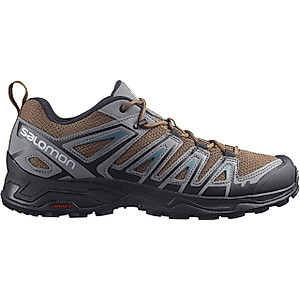 Salomon Men's X ULTRA PIONEER AERO Hiking Shoes For Men, Toffee/Quiet Shade/Mallard Blue, 11