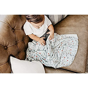 Copper Pearl Large Premium Knit Baby Swaddle Receiving Blanket Trout