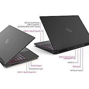 MAINGEAR Vector Pro 2 (2022) 15.6 inch RTX 3070 Ti Gaming Laptop, AMD Ryzen 9 6900HX Processor, NVIDIA GeForce RTX 3070 Ti 8GB GPU, 15.6 inch 165Hz QHD Display, 32GB DDR5 RAM, 1TB NVMe SSD, Win 11 Pro