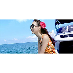 Hair Flower Clips Brooch Boutique Hair Accessories Bohemia Hairpins for Women Girls (Rose)