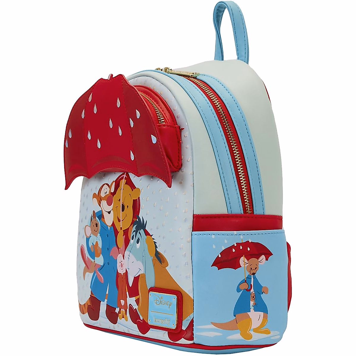 Loungefly Disney Winnie the Pooh and Friends Rainy Day Mini Backpack