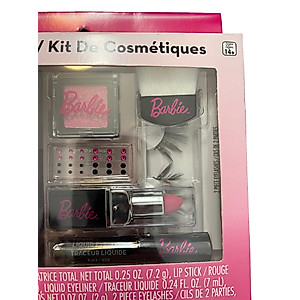 Spirit Halloween Barbie the Movie Adult Barbie Costume (One Size, Barbie Makeup Kit)