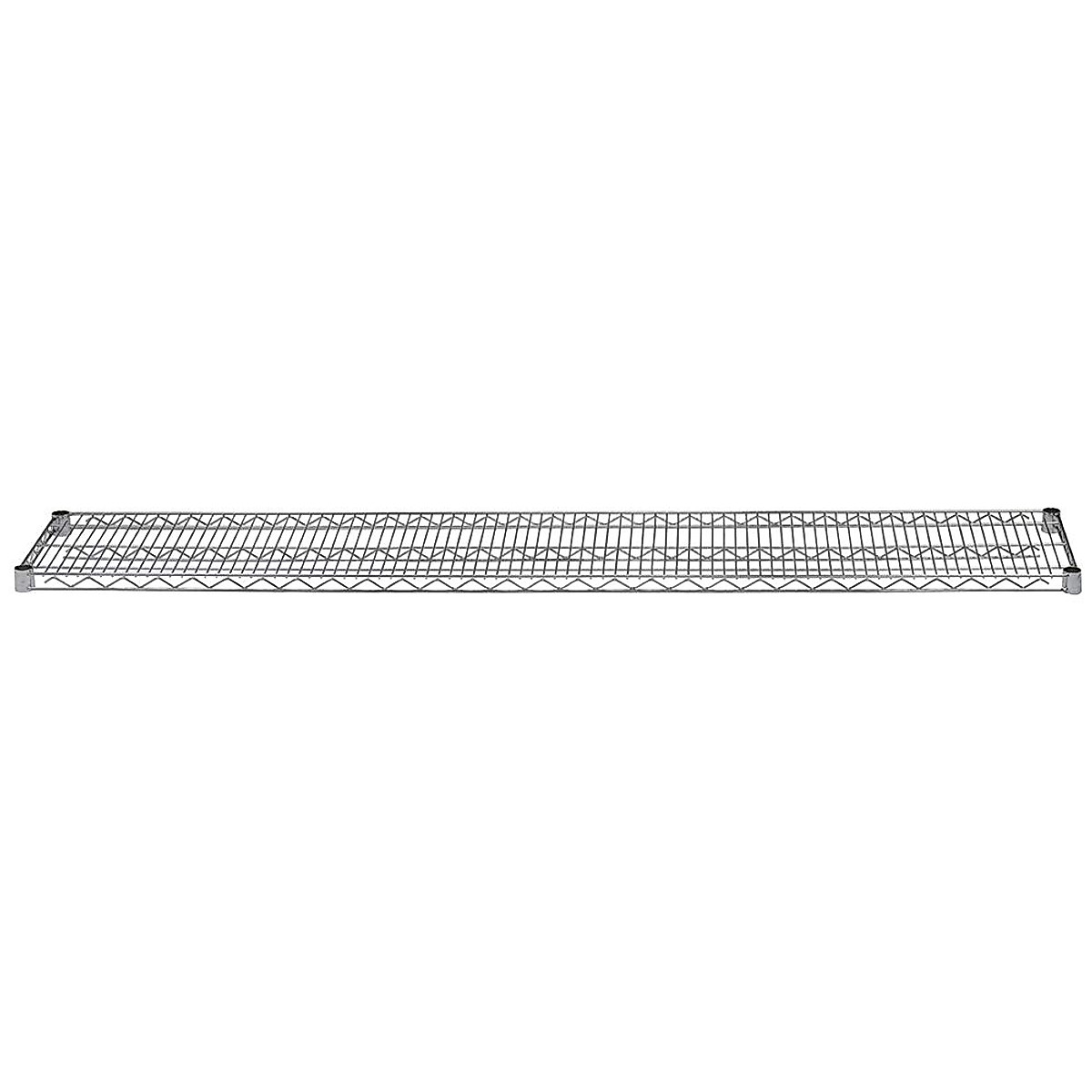 Shelving Inc. 14" d x 72" w Chrome Wire Shelving with 3 Tier Shelves, Weight Capacity 800lbs Per Shelf