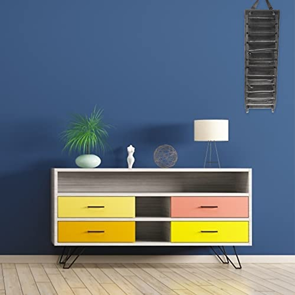 SEWACC Roll Large Bathroom Capacity Home Rack Studio Hanging Simple Layered Bags Kitchen Craft Single-Side Room Lightweight Shoe Bedroom Any Practical Organizer Multi- Organizing Clothes