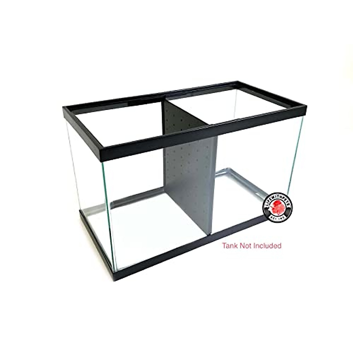Lifewithpets 10 Gallon Aquarium Tank Divider. Perfect for Betta Fish Tanks. Compatible ONLY with Tank Listed Below. NO Suction Cups Required.
