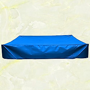 Housoutil with Swim for Protection Resistant Garden Children Uv Winter Courtyard and Oxford Shade * Blue Cover Round Ground Canopy Shape Kids Beach Bathtub Swimming Pool Square Tarp Sandpit