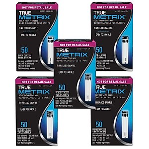 TRUE METRIX® NFRS Test Strips 5 x 50ct (250 Test Strips)