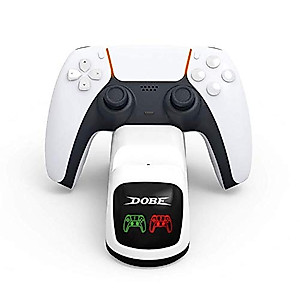 PS5 Controller Charger,Fast Dual USB PS5 Charging Controller Charging Station for Playstation 5 Controller