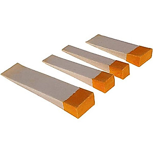 Jiayouy 4 Pieces Piano Mutes Tool Wool Felt Wedge Mute Professional Upright/Grand Piano Tuning Maintenance Kit