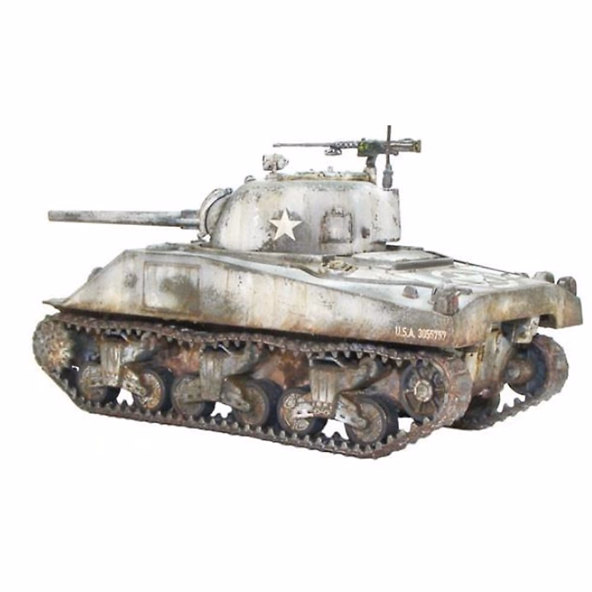 Bolt Action M4 Sherman Medium Tank 1:56 WWII Military Wargaming Plastic Model Kit