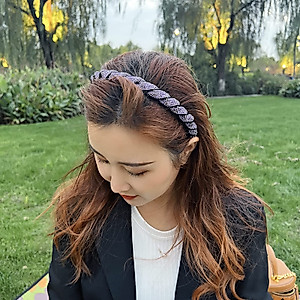 Rthfoo narrow head band (purple colorful)