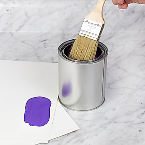 Empty Quart Paint Cans with Lids (2 Pack); Unlined Metal Paint Cans Value Pack