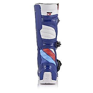 Alpinestars mens Multi TECH 3 Boots Blue White Red Size 10 , Multi, US