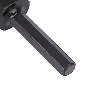 Vearter Arbor Connection Adapt, 5/8''-11 Thread to 3/8'' Hex Suitable for Diamond Core Bits Hole Saw Fitted On Electric Drill