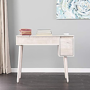 SEI Furniture Harzen Vanity Desk, Graywashed
