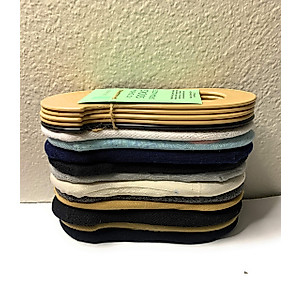 No Show Socks Underwear Drawer Organizer Divider. Holds up to 8 pairs of socks each. Laundry Helper, Color Coding Socks, Washing Air Drying Socks. For Travel, Storage,Black, Tan