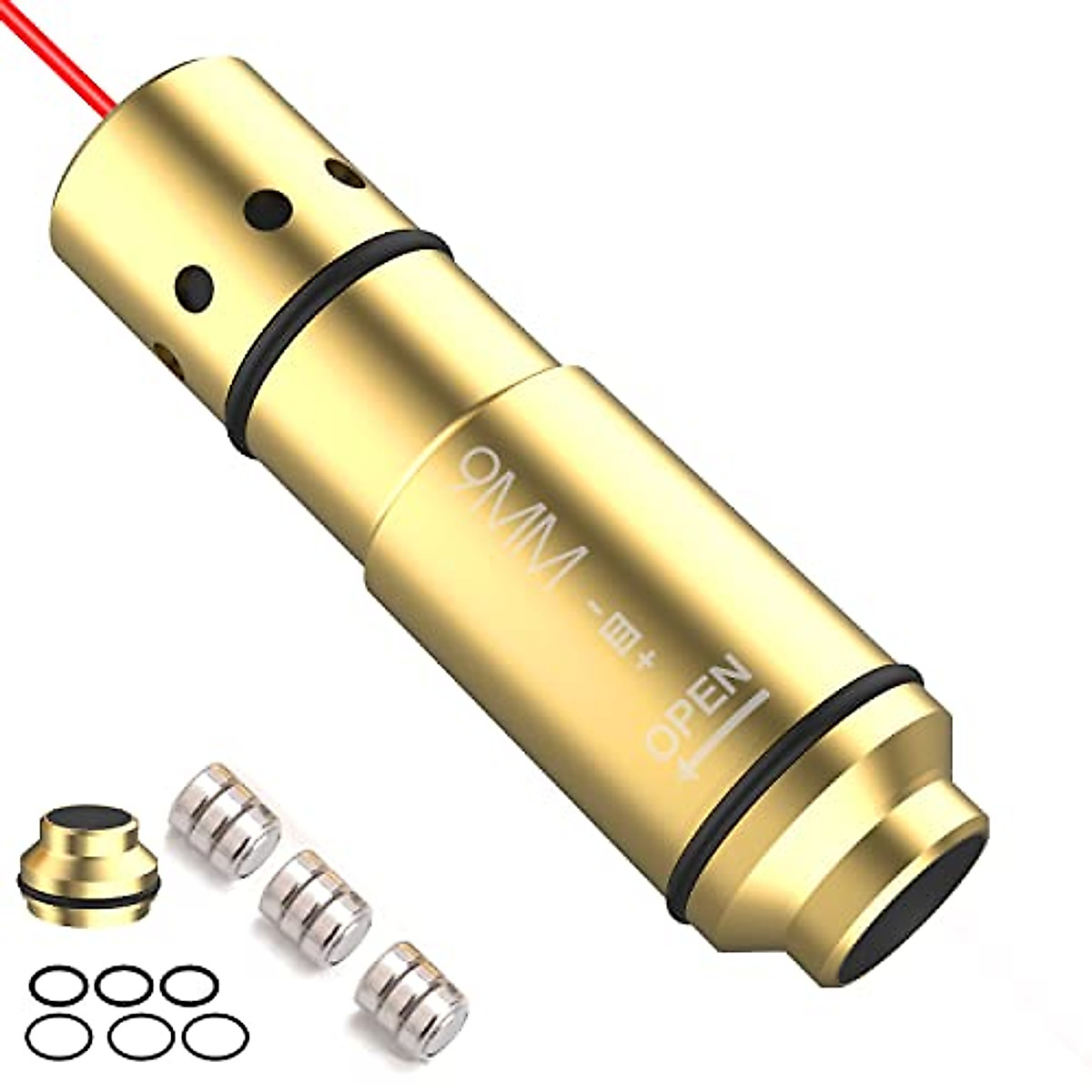 DEFENTAC Laser Training Cartridge, Bundle with HD Camera and White LED Combo