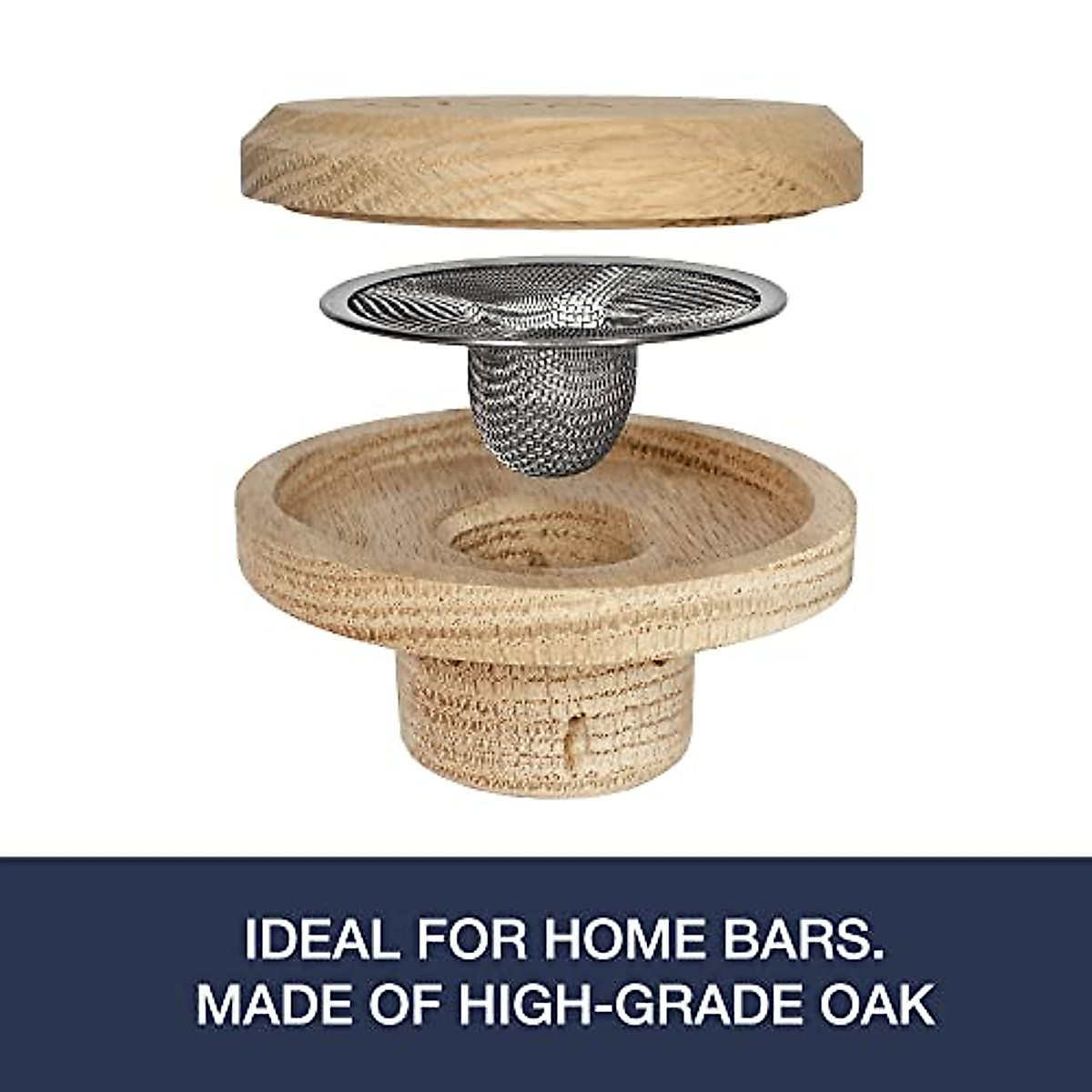 Cocktail Smoker Kit with Torch - Whiskey, Bourbon, Wine Drink Smoker Infuser Kit for Old Fashioned Cocktail, Includes Wood Smoking Chips - 4 Flavors Oak, Apple, Chery, Hickory, Gift for Bourbon Lover