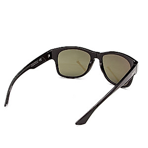 Smith Optics Wayward Polarized Sunglasses,Black/Chromapop Gray Green