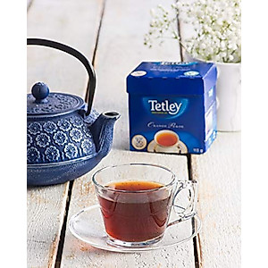 Tetley Orange Pekoe Tea, 144 Count Tea Bags, 454g/1lb, (Imported from Canada}