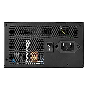 SilverStone Tek 750W 80 Plus Gold Fixed Cable Power Supply with Flat Black Cables and Quiet Fan Curve SST-ET750-G