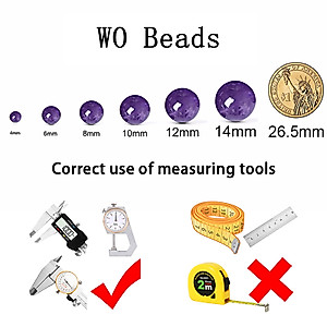 Natural Purple Tiger Eye Beads Round Loose Stone Beads Energy Gemstone Healing Power for Jewelry Making 8mm 46pcs 15"