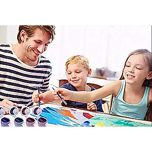 ifymei Paint by Number for Kids and Adults Beginner, DIY Gift Canvas Painting Kits, 16x20 Inch Colorful Cats and Butterflies [Without Frame]