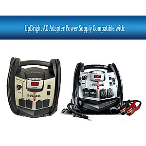 UpBright 17V AC/DC Adapter Compatible with Schumacher Instant Power XP2260 XP2260W XP 2260 W XPF XPF2260-CA XPF2260CA booster pack Jump Starter 12V Supply Source Battery 93026737 17VDC 1A 1.2A Charger