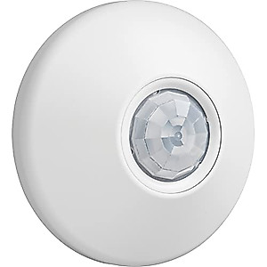 Sensor Switch CMR 10 Contractor Select Ceiling Mount Occupancy Sensor, 28 Foot Radius, White