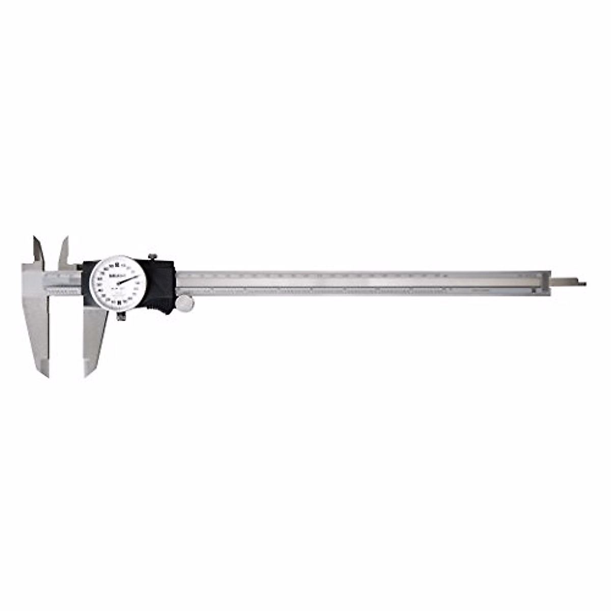 Mitutoyo 505-749 Dial Caliper, 0.2" per Rev, 0-12" Range, 0.001" Accuracy