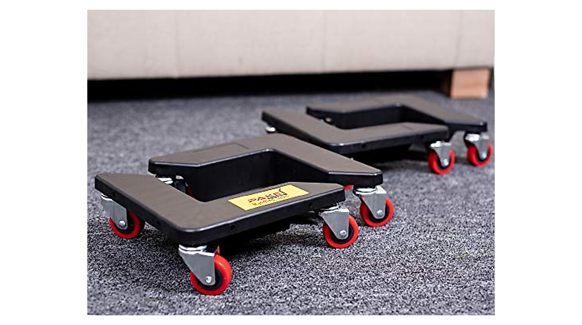 Pake Handling Tools - Furniture Corner Mover 3 Wheel Dolly- Low Profile ...
