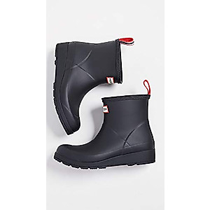 HUNTER Women's Rain Boot, Black, women 8