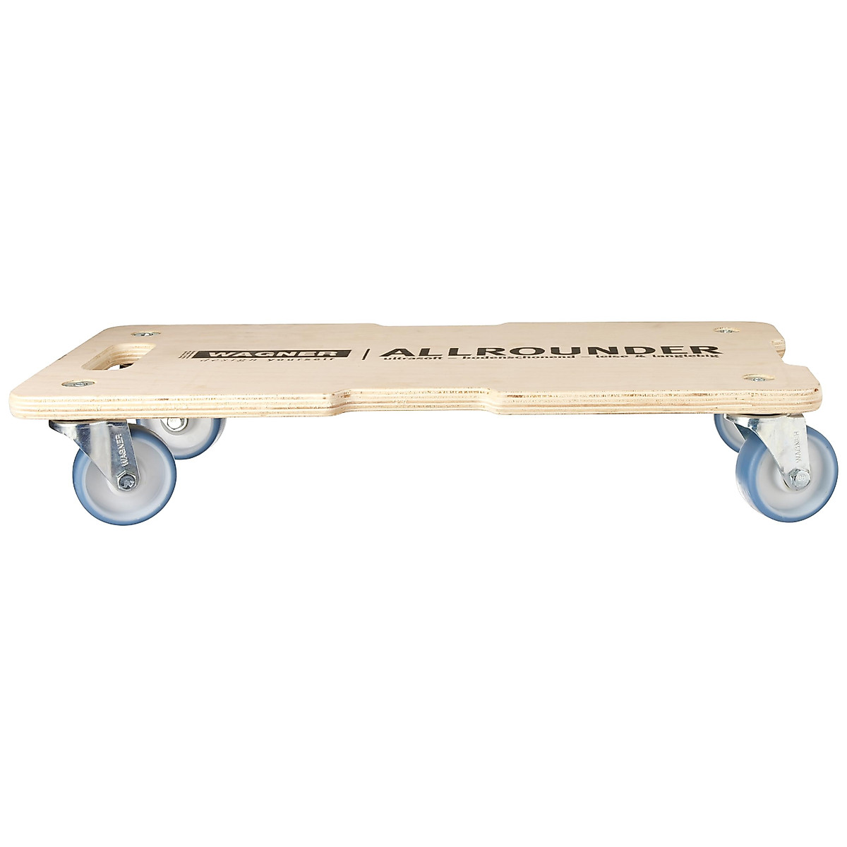 WAGNER Moving Dolly MM 1325 I 23.23 x 11.42 in - Ideal for unwieldy Items, Equipment & Furniture, 3 recessed Grips, FSC®-Certified, Load Capacity 661 lbs - 20132501
