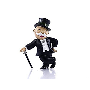 Jada Toys Mr. Monopoly 1:24 1939 Chevrolet Master Deluxe Die-cast Car w/ 2.75" Rich Uncle Pennybags Figure, Toys for Kids and Adults (33230)