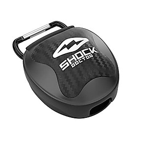 Shock Doctor Mouth Guard Case, Chrome Gold