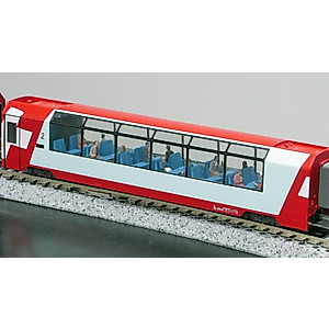N gauge 24-223 passengers on the Glacier Express (2nd class cars and 1-car) by Kato