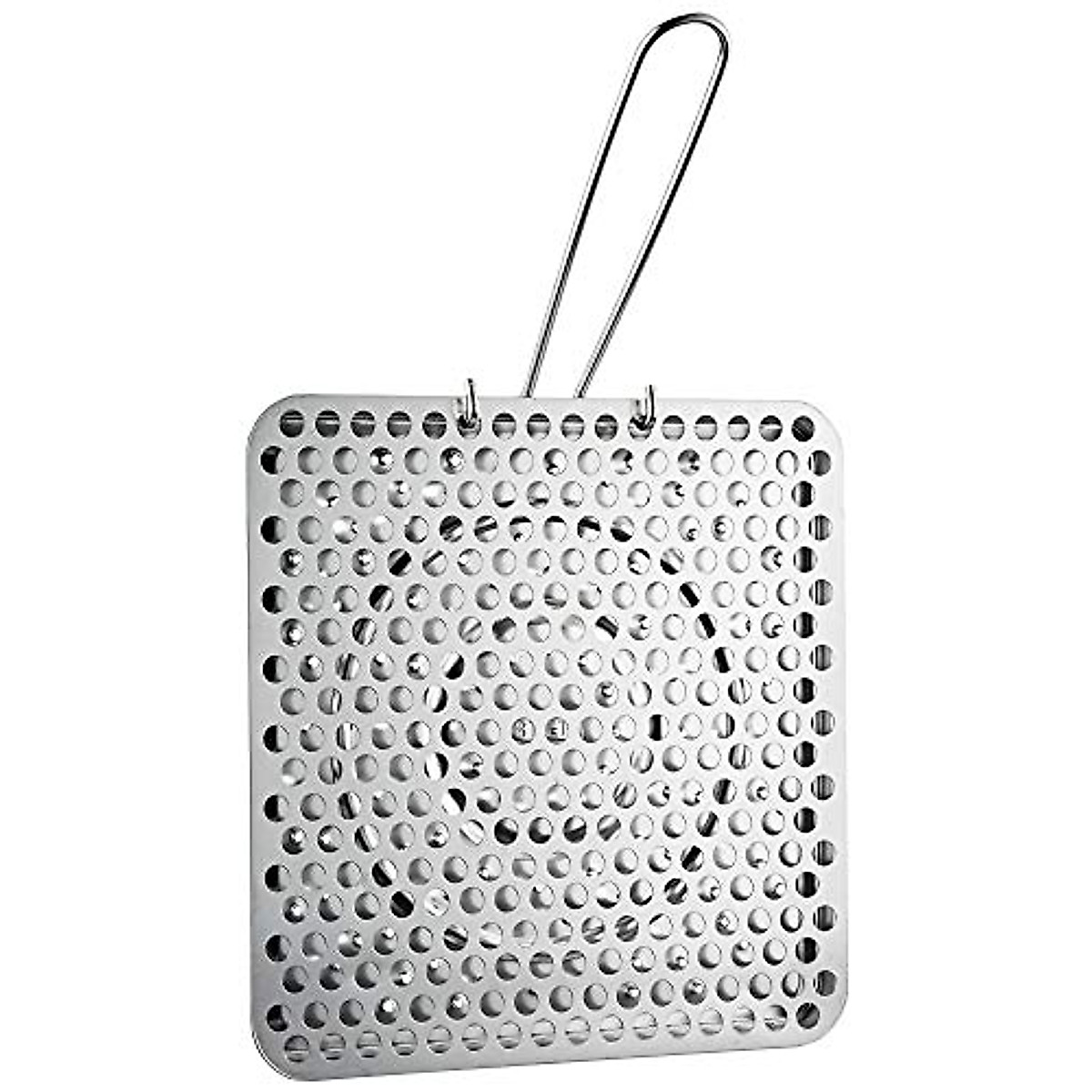 Ibili Classica Foldable Tin Plate Bread Toaster Camping Cookware, Ideal For Use On Gas Flame - Made in Spain - 20cmx20cm - 7.8"x7.8"