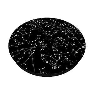 Constellations Galaxy Night Sky Galaxy PopSockets Swappable PopGrip