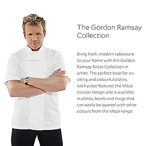 Royal Doulton Exclusively for Gordon Ramsay Maze White 16-Piece Dinnerware Set