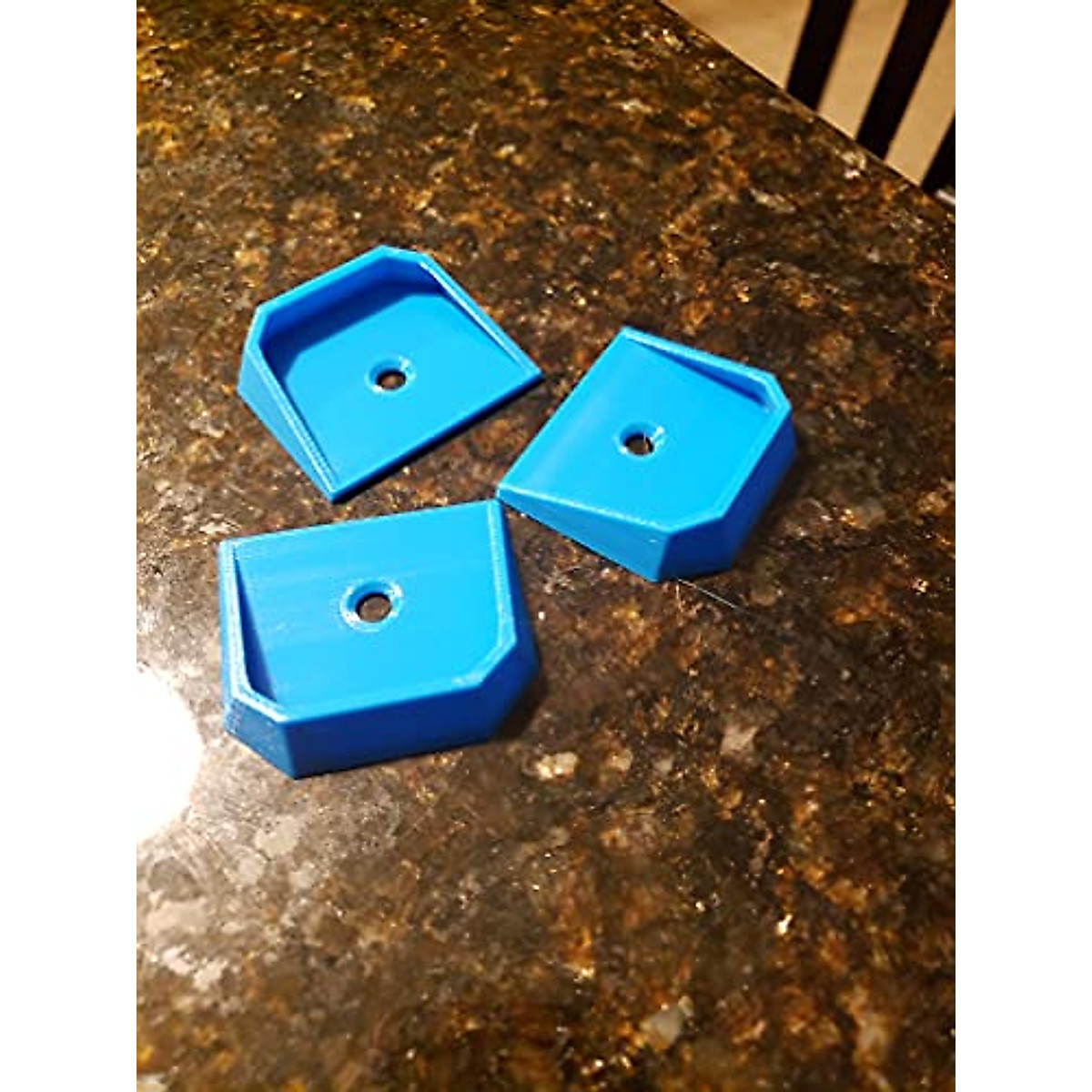 Ooni Uuni Pizza Oven Table Mounts 3 Pack (3D printed Ooni Shoes) DOES NOT FIT KARU 16 (Black)