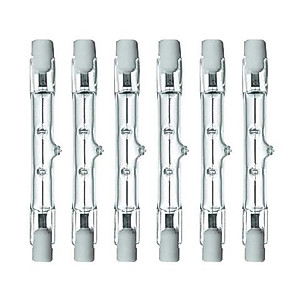 Xtricity T3 J Type Bulb 78mm Double Ended RSC Base Halogen Light Bulb, 1800 Lumens, 130V,150w Halogen Bulb 2700K Soft White, Dimmable, 78 MM, (6 Pack)