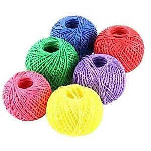 Everbilt 1/6 in. x 200 ft. Dazzle Twine Rope, Assorted Colors