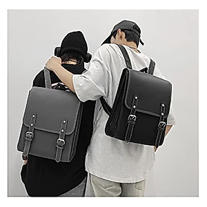 HINSD Wednesday Aesthetic Large Capacity Backpack For Teens Y2K Gothic Preppy Backpack Japanese Book Bag Wensday Backpack (Black-Medium)