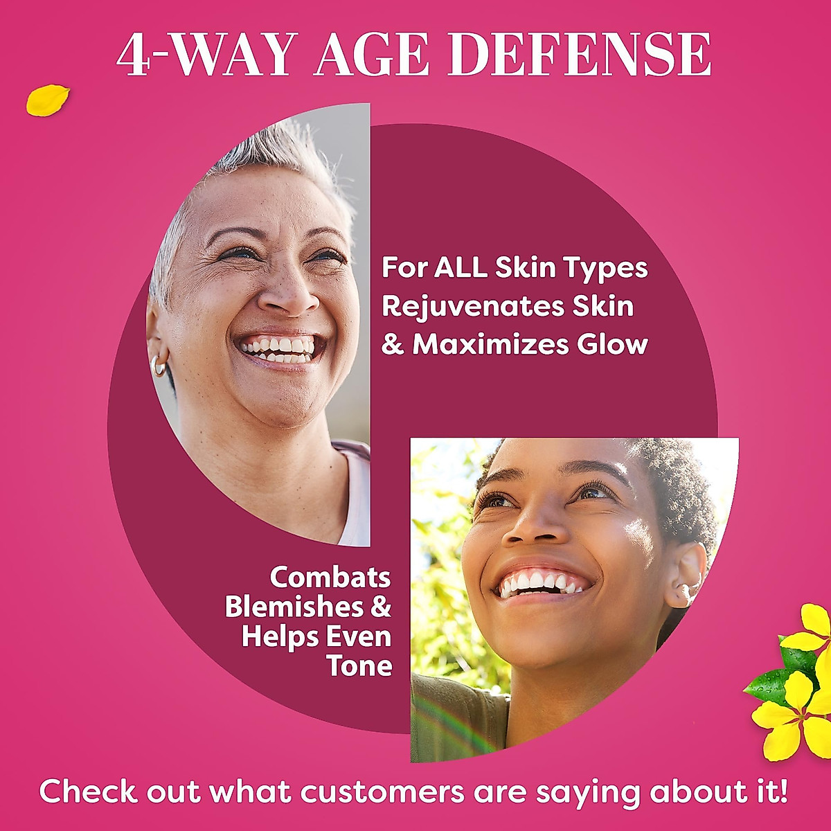 TruSkin Super C Duo with Vitamin C Plus Super Serum 1 fl oz & Vitamin C Brightening Moisturizer 2 fl oz – Anti Aging Skin Care Gift Set for Bright, Smooth, Firmer-Looking Skin