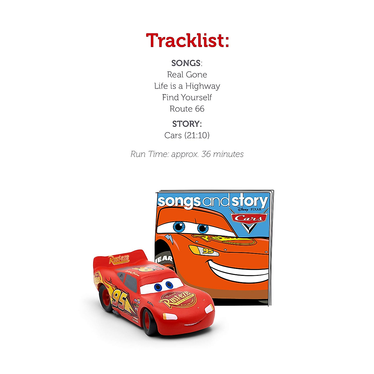 Tonies Lightning McQueen Audio Play Character from Disney and Pixar's Cars
