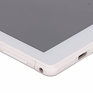 Soraz Tablet, Alloy Glass Portable Tablet 4GB 64GB Dual SIM Mode High Pixels for Outdoor for Indoor for Travel (Gold)