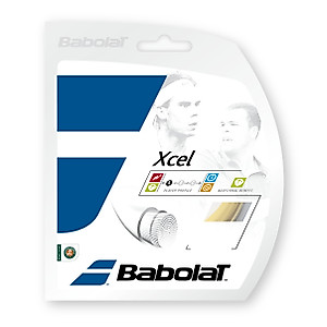 Babolat Unisex's Xcel String, Blue, Size 125