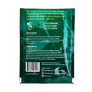 Reshma Beauty Deep Conditioning Hair Mask |Hair Treatment Infused with Collagen & Pro-Vitamin B5|Restorating & Nourishing for All Hair Types | (Pack of 1), 1.05 fl.oz