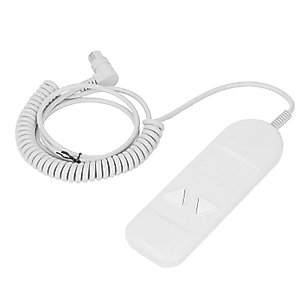Aoutecen Power Recliner Controller, Up Down Control Lightweight Widely Compatible Plastic 2 Button 8 Pin Remote Handset Controller for Home