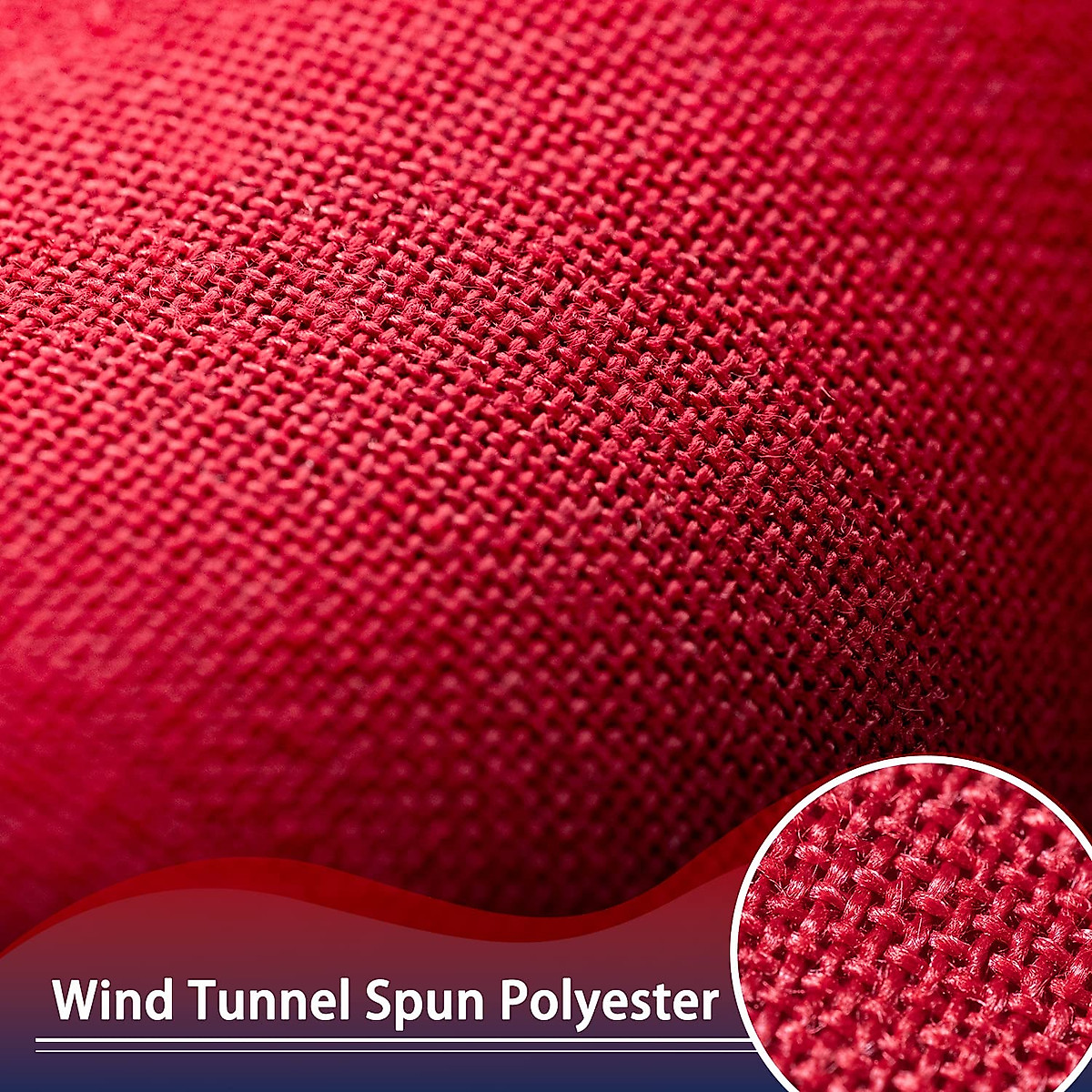 American Flag 4x6 ft Deluxe Super Tough Series, Made in USA, Heavy Duty Spun Polyester, All Weather US Flag High Wind with Embroidered Stars, Sewn Stripes, Durable United States Flags Outdoor Outside